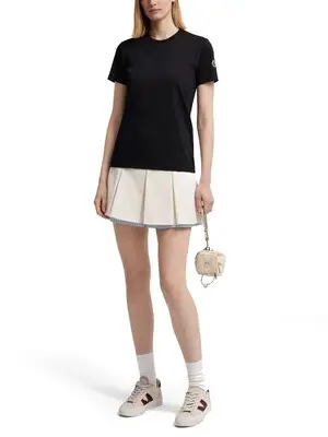 Moncler T-shirt With Logo - Black
