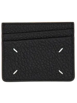 MAISON MARGIELA Four Stitches" Card Holder - Black