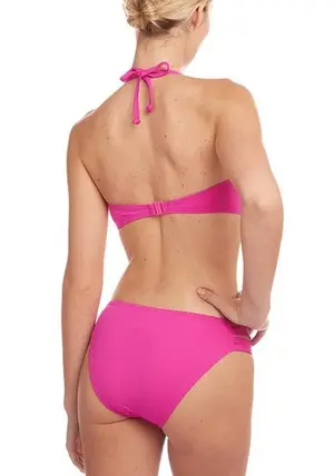 LASCANA Twist Bandeau Bikini Top - Pink