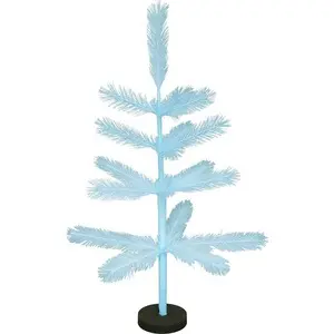 CAROL & FRANK 24" X 8" Pampas Tree Figurines - Light Blue
