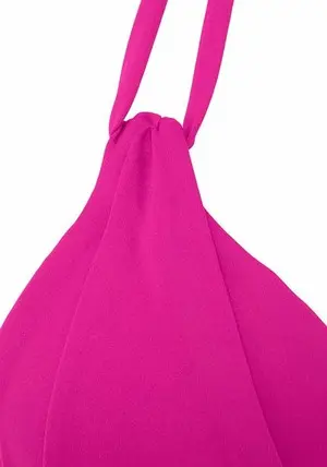 LASCANA Strappy Triangle Bikini Top - Pink