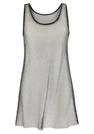 LASCANA Rhinestone Mesh Negligee