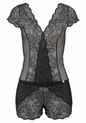 LASCANA Lace V-neck Teddy