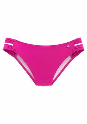 LASCANA Strappy Bikini Bottom - Pink