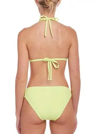 LASCANA Strappy Triangle Bikini Top - Bright Green