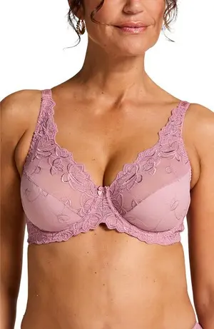Hunkemoller Diva Non-padded Underwired Bra - Lilas