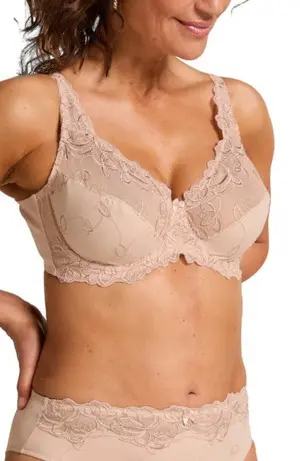 Hunkemoller Diva Non-padded Underwired Bra - Tan