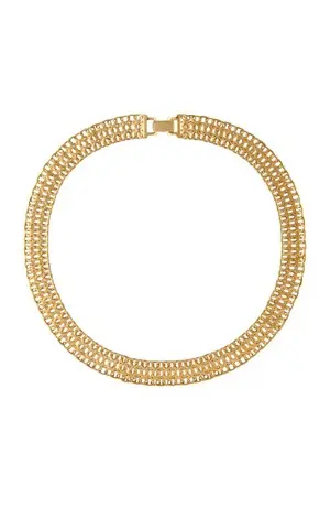 SUSAN CAPLAN Articulated Watchband Collar - Monet