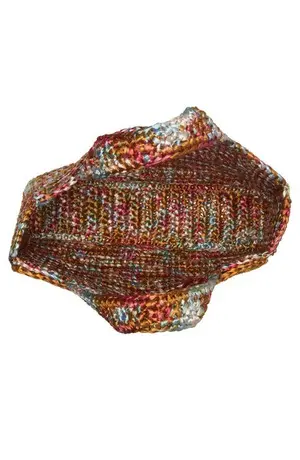 Valentino Garavani Viva Superstar Raffia Crochet Tote - Brown Multi