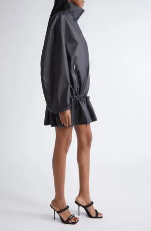 Alexander Wang Drop Waist Leather Jacket