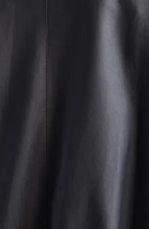 Alexander Wang Drop Waist Leather Jacket