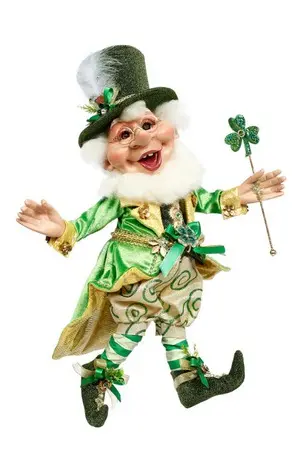 MARK ROBERTS Leprechaun Elf - Shamrock Green