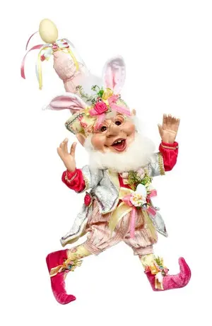 MARK ROBERTS Easter Egg Elf - Pastel Pink