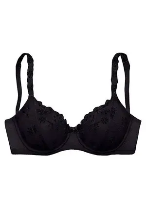 LASCANA Floral Lace Unlined Bra
