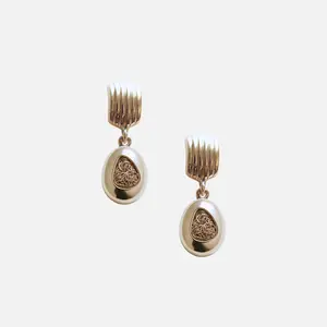DANIELA MILLAN JEWELRY Aura Drop Earrings - Gold