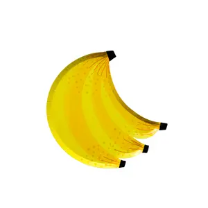 DAYDREAM SOCIETY Banana Large Plates - Assorted Pre-pack