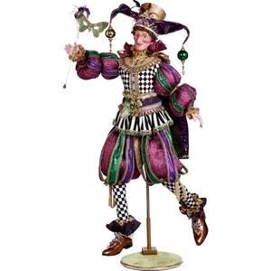 MARK ROBERTS Mr. Patri Gras Jester - Dark Purple
