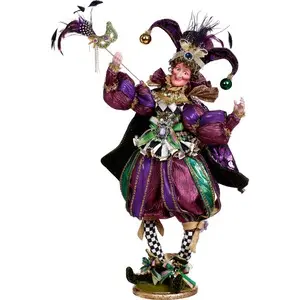 MARK ROBERTS Mr. Patri Gras Jester - Dark Purple