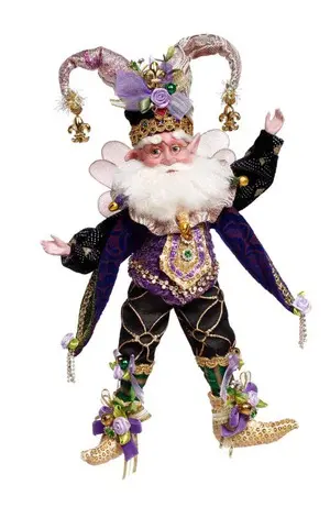 MARK ROBERTS Mardi Gras Magic Fairy - Plum