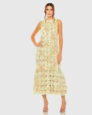 Mac Duggal Round Neck Day Dresses