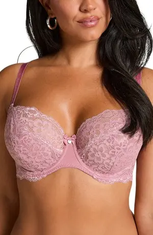 Hunkemoller Marine Non-padded Underwired Bra - Lilas