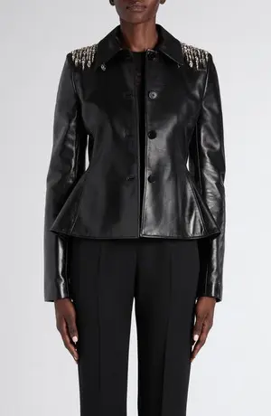 Alexander Mcqueen Embroidered Outerwear For Women