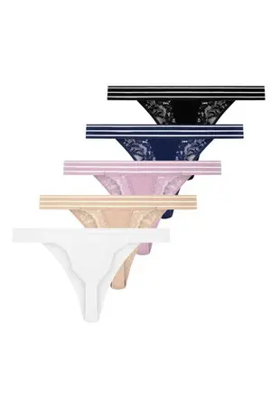 Hunkemoller 5-pack Sully Thong