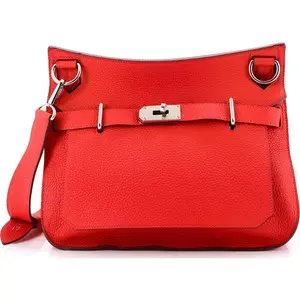 Hermès Jypsiere 31 Bag Clemence - Red