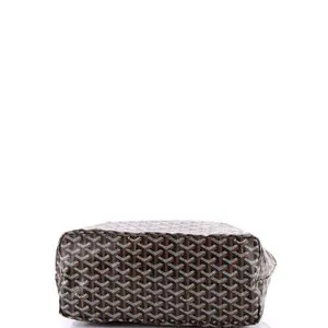 Goyard Saint Louis Pm Tote Coated Canvas - Brown
