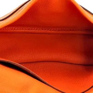 HERMES Balle De Golf Shoulder Bag Clemence