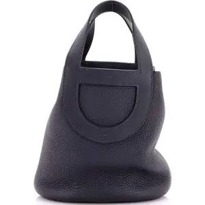 Hermès In-the-loop Bag Clemence With Swift 18 - Black