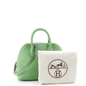 HERMES Bolide 1923 Bag Chevre Mysore Mini