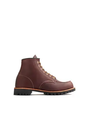 Red Wing Roughneck Leather Boots - Briar Oil Slick
