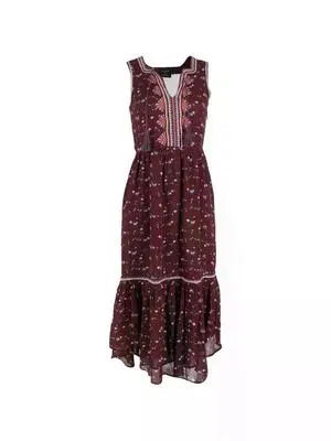Ulla Johnson Leena Floral-pattern Midi Dress
