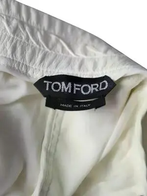 TOM FORD Leather Drawstring Trousers