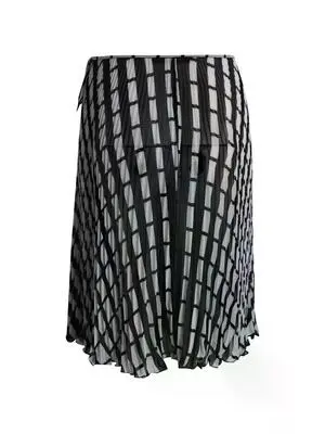 Valentino Garavani Pleated Midi Skirt