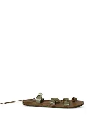 ANCIENT GREEK SANDALS Alcyone Leather Sandals - Gold