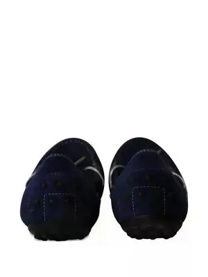 TOD'S Scrunch Bow Ballerinas - Blue