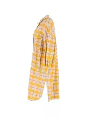 ISABEL MARANT VINTAGE Fontia Checked Wool Coat