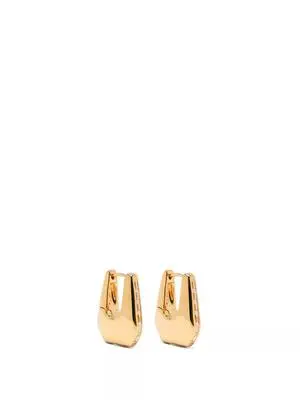 MISSOMA Small Lucy Williams Arco Pavé Hoop Earrings - Gold