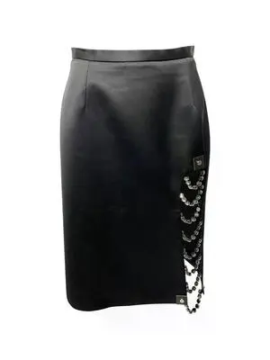 CHRISTOPHER KANE Cutout Crystal Embellished Skirt