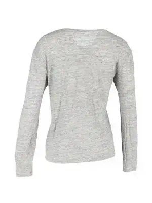 ALEXANDER WANG Round-neck Long-sleeve T-shirt