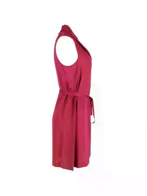Theory Belted Sleeveless Mini Dress