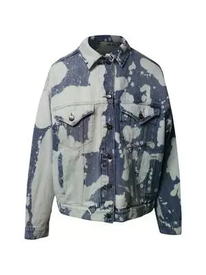 FRAME Button-fastening Graphic Jacket