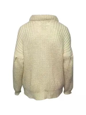 Ba&sh Roll-neck Knitted Sweater