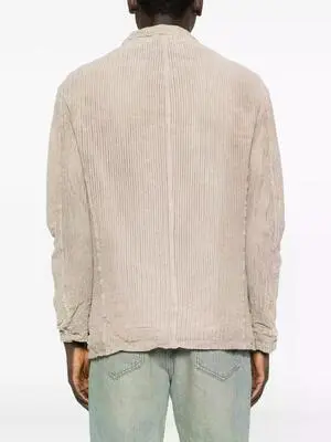 GIORGIO BRATO Textured Leather Jacket With Pockets