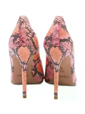 COACH® Snakeskin-effect Stiletto Pumps