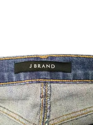 J Brand Distressed Mid-rise Jeans
