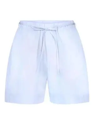 Loulou De Saison Malone Drawstring Shorts - Blue