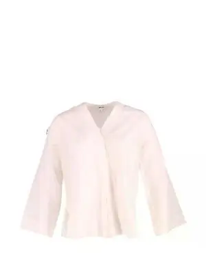 Helmut Lang Cotton Long Sleeve Blouse
